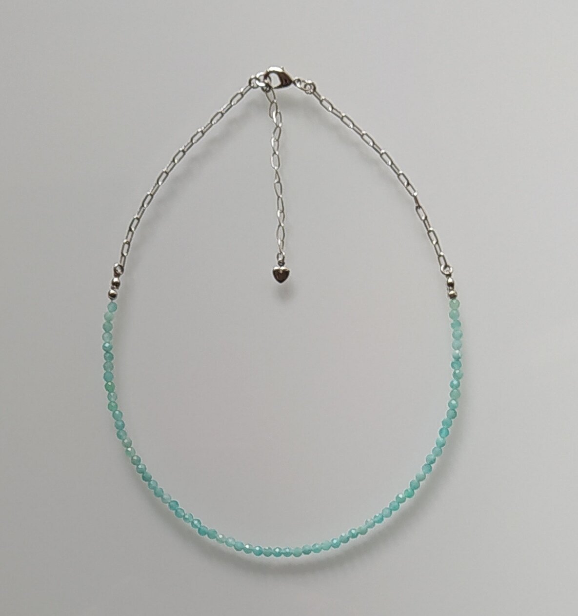 Чокер, амазонит