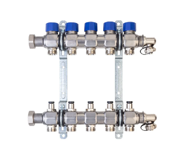 Коллектор для радиаторов Hansa FBH 53 тип 25 ( 5 контуров) Арт. 255305