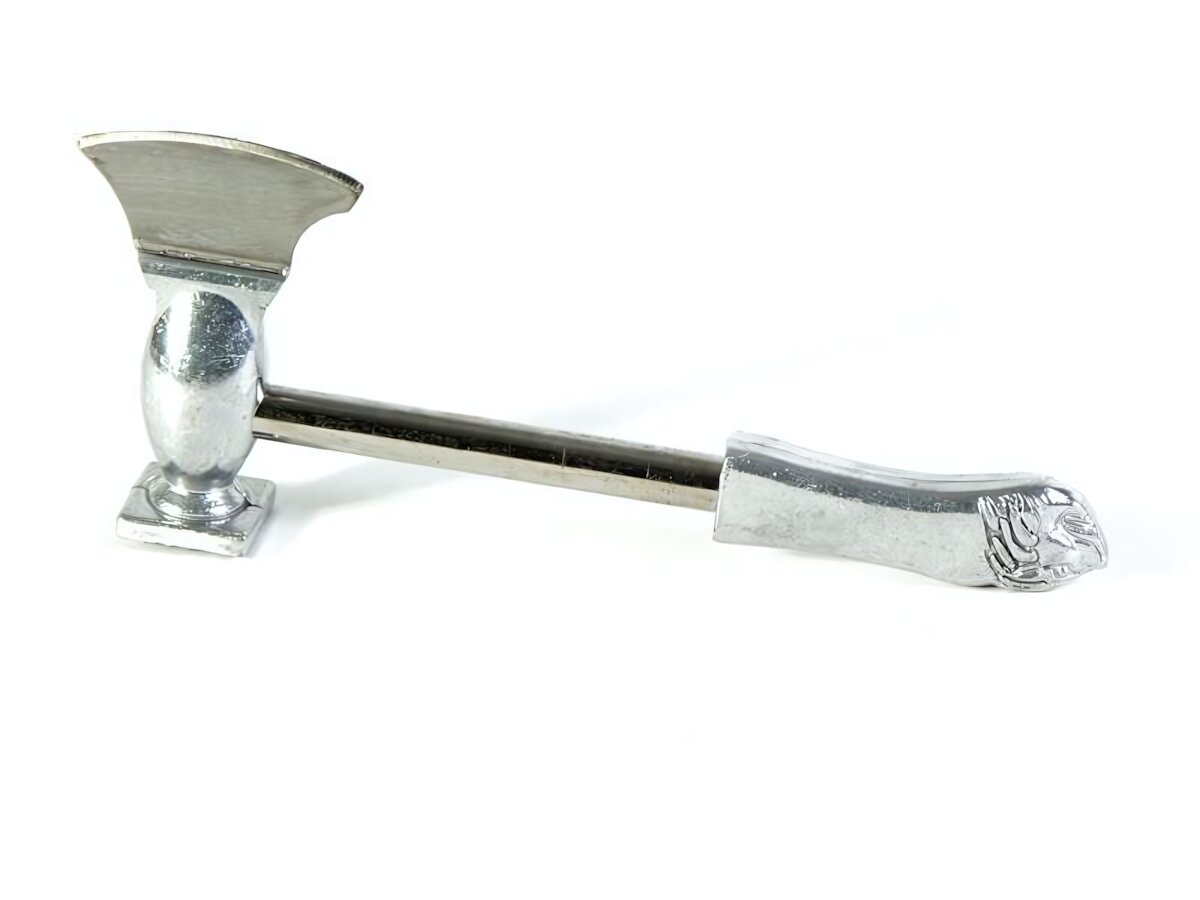 Топорик кухонный большой, быстрая нарезка мяса, стальная конструкция, асимметричный ударный конец, удобная рукоятка