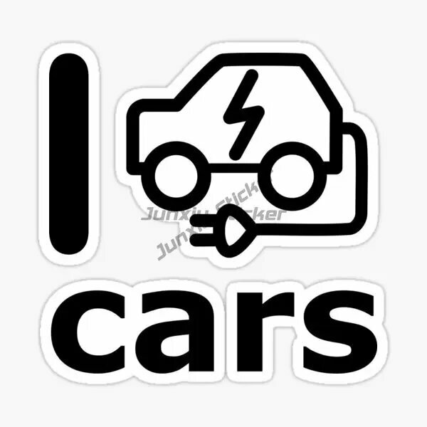 Электромобиль с нулевыми выбросами, креативные водонепроницаемые наклейки из ПВХ, аксессуары для украшения автомобиля, внедорожного велосипеда