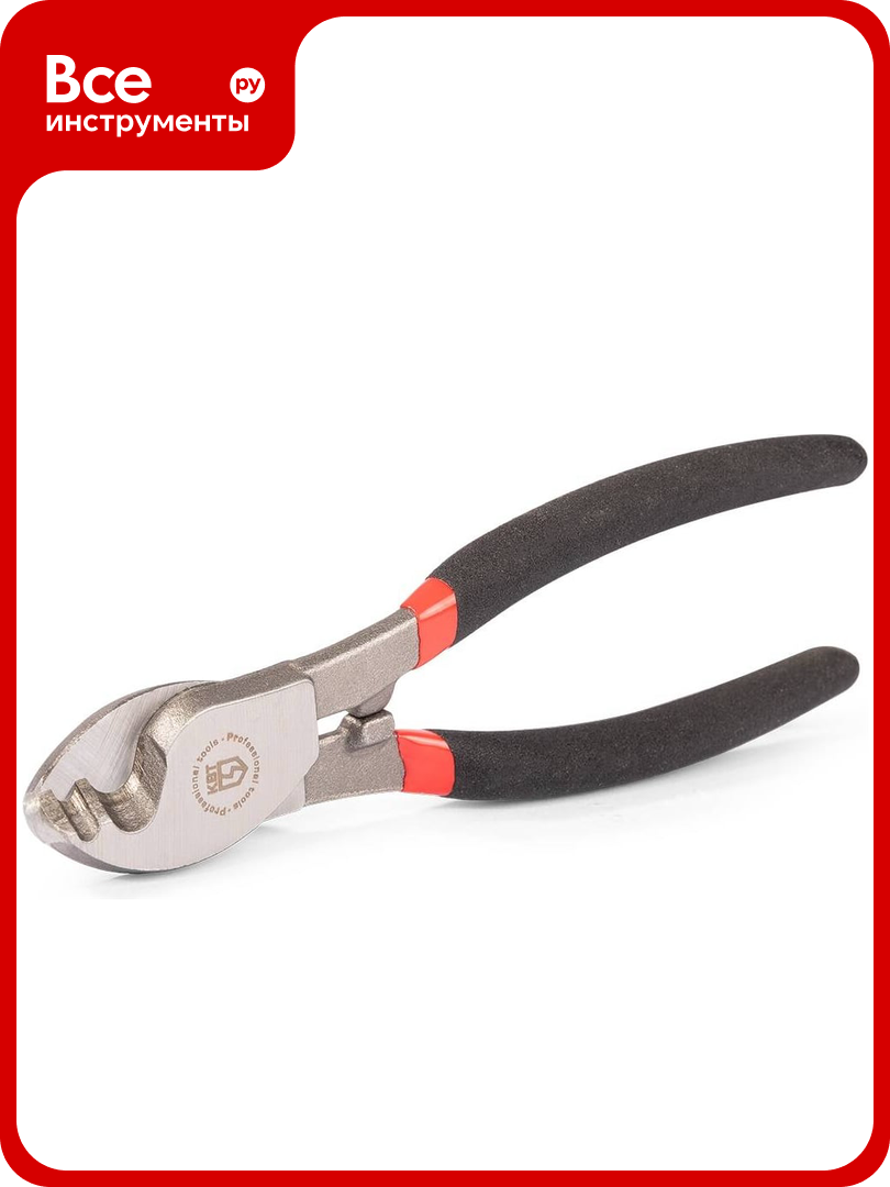 Кабелерез КВТ 170 мм серия мастер 101853, 9 мм