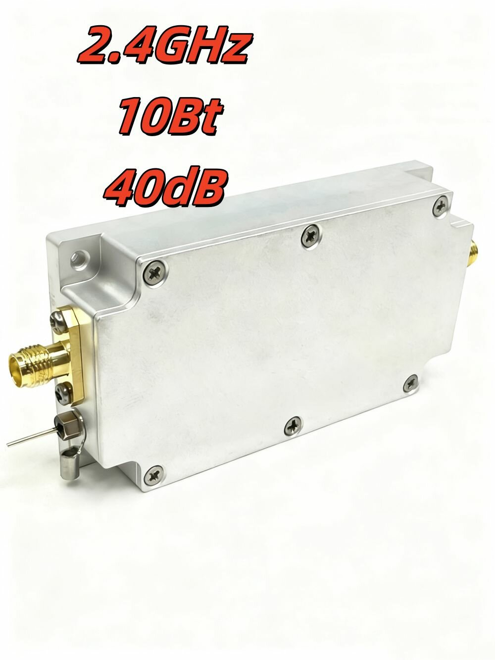 2.4GHZ RF усилитель мощности 40dB 10W - высокий коэффициент усиления, 2300-2600MHZ