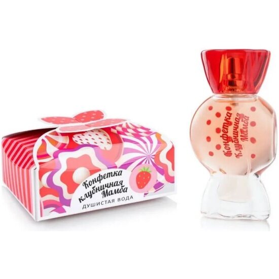 Детская душистая вода Парфюм Xxi Века Конфетка клубничная Мамба 25 мл