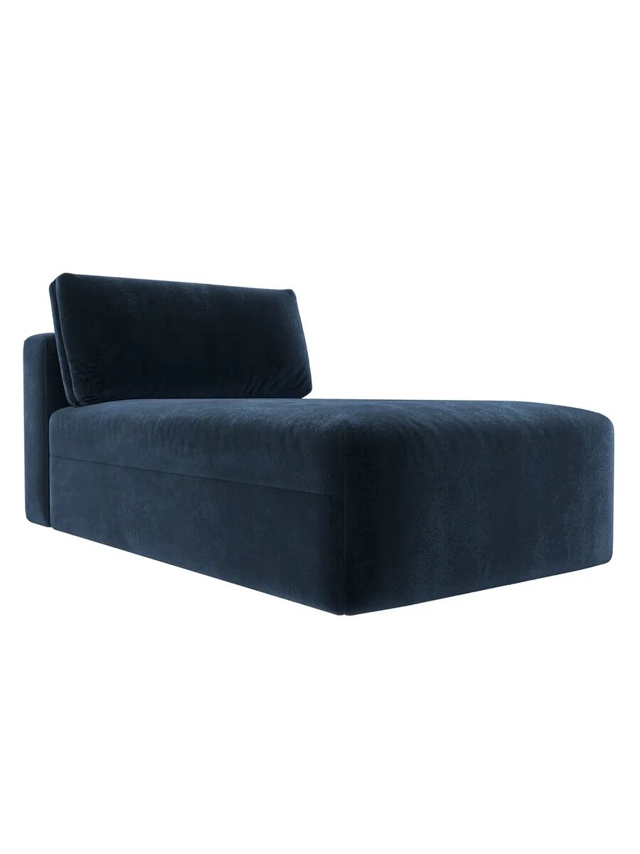 Модуль канапе из модульного набора Лего, с ящиком для белья, велюр