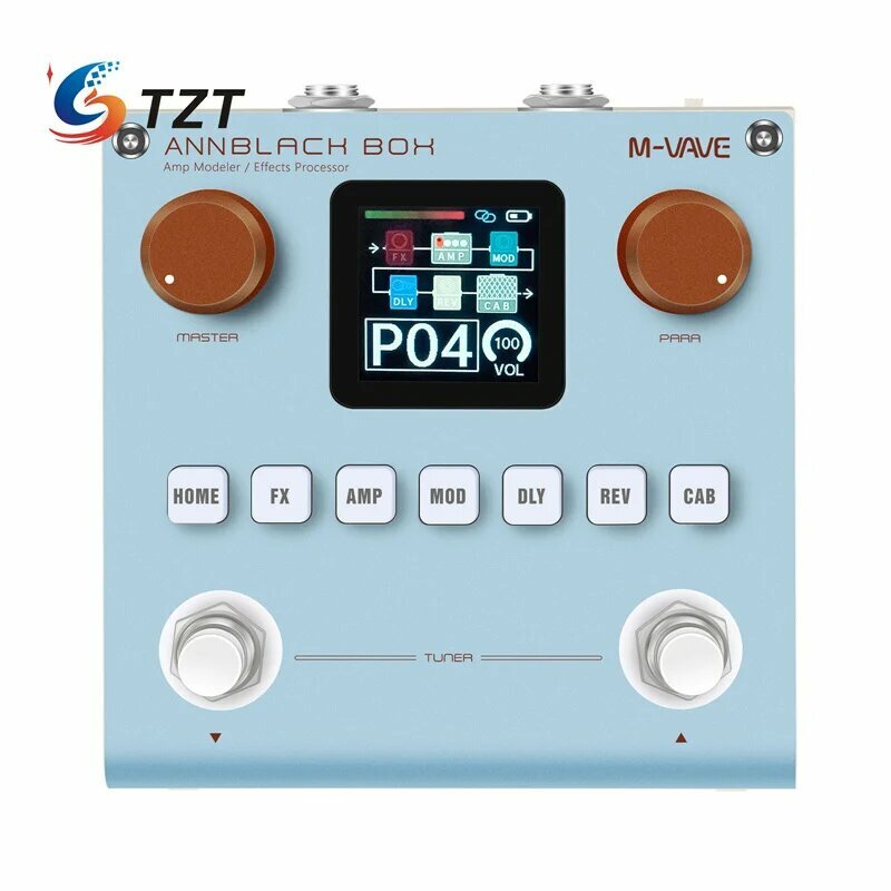 TZT M-WAVE Blue ANNBLACK BOX Эффекты для гитары