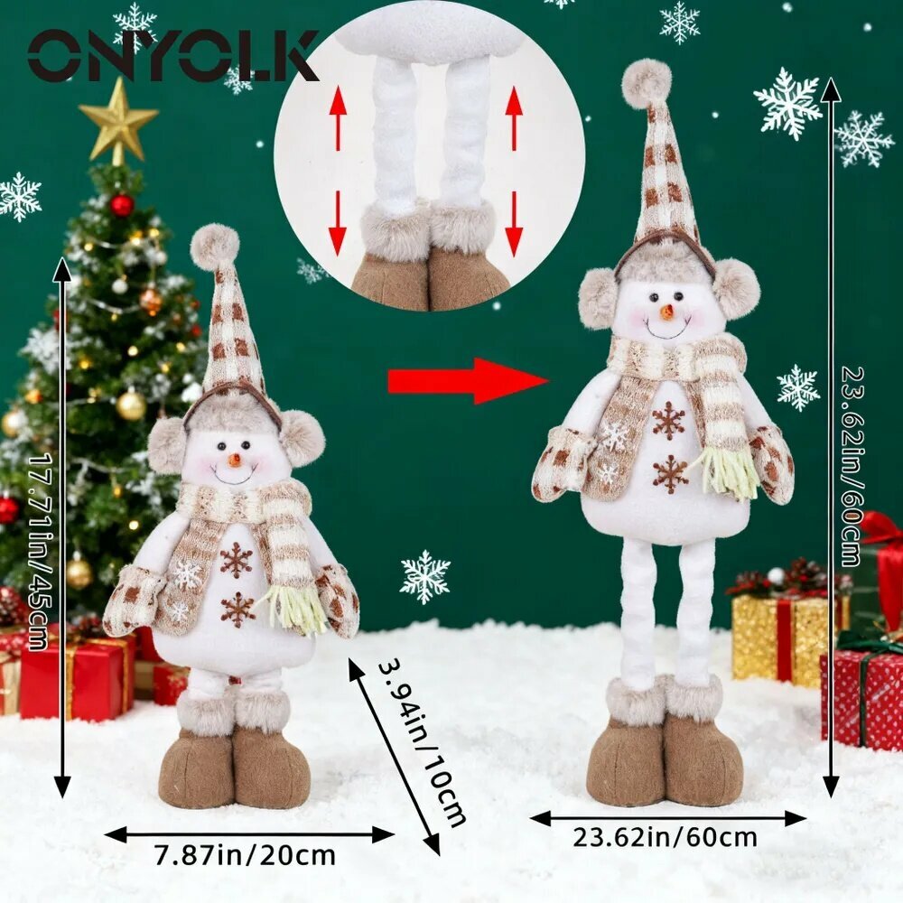 ONYOLK Игрушка под елку, 4, высота 60см