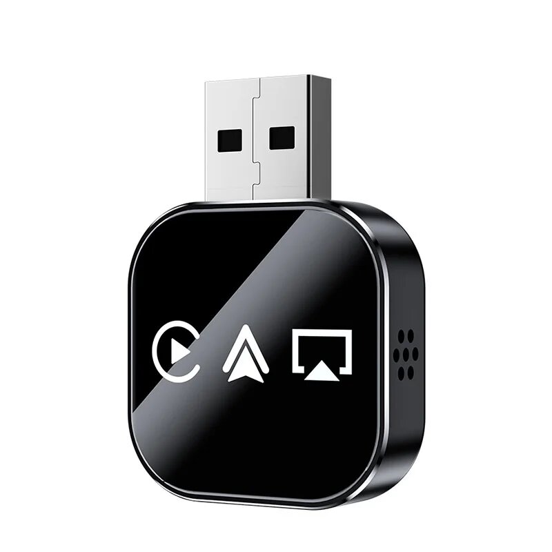 Беспроводной адаптер Carplay Mirror Link 3 в 1, мгновенное беспроводное преобразование Plug & Play, мини-стабильный дизайн для проводного Carplay AirPlay A For Apple