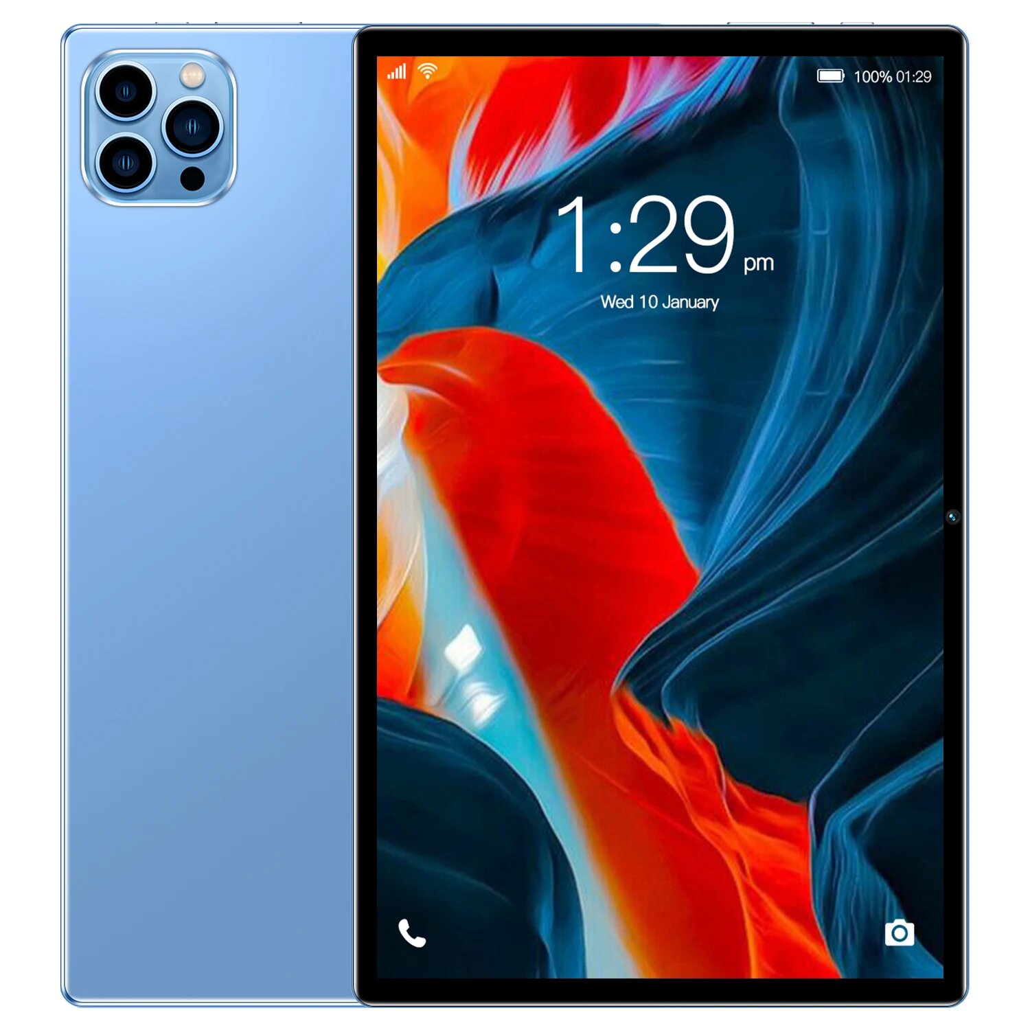 Планшет BDF, 10.1", 4/64ГБ, Wi-Fi+3G, Android