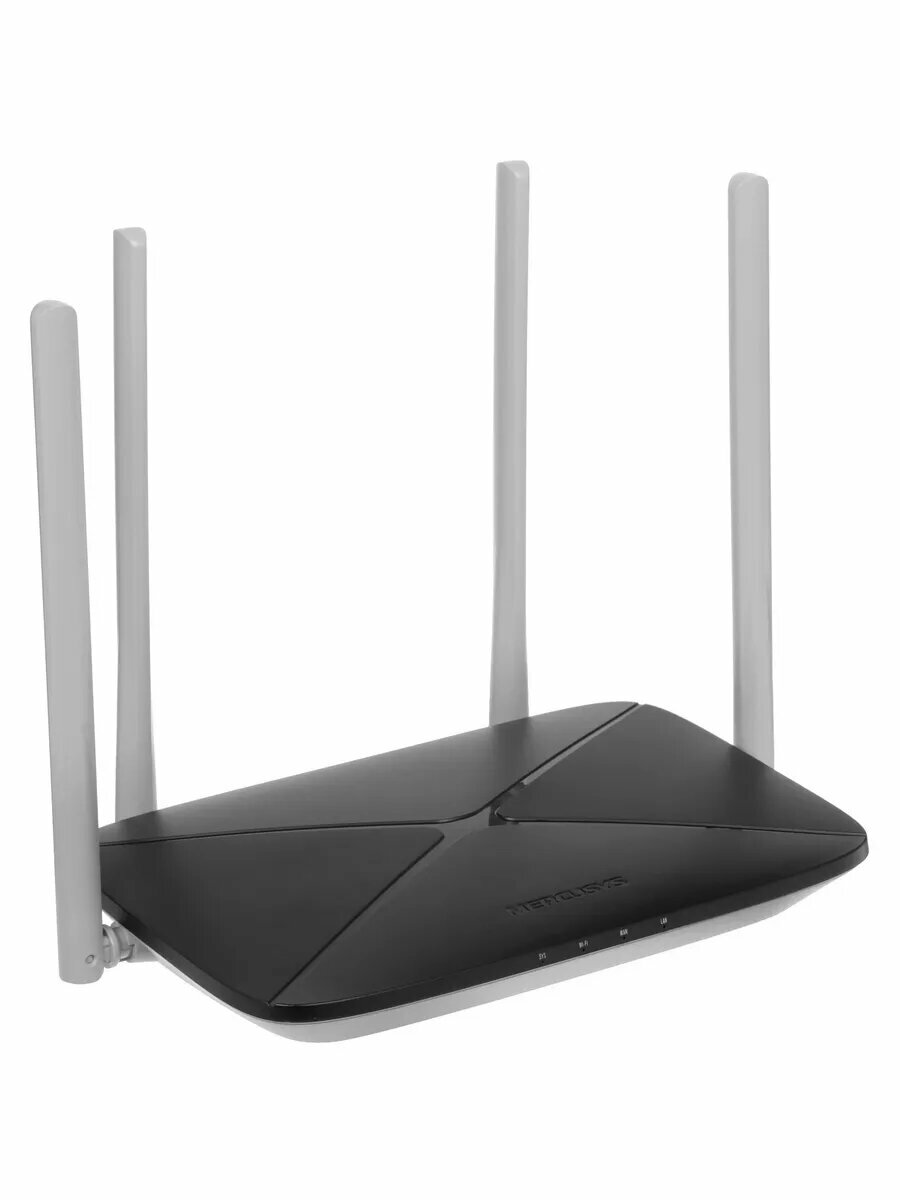 Wi-Fi роутер 3 LAN 1167 Мбит/с, IPv6 AC1200 AC12