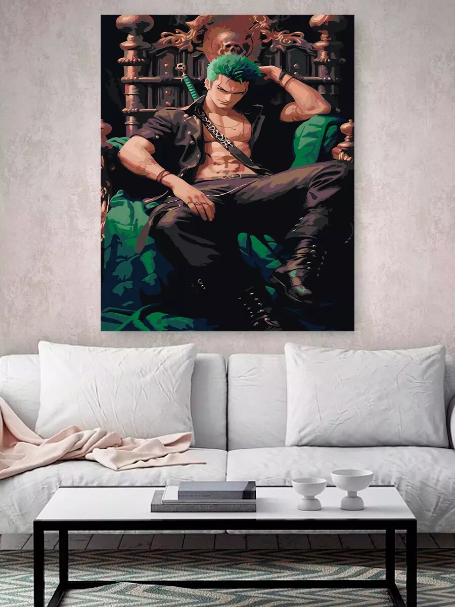 Картина по номерам Аниме