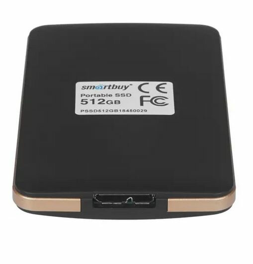 512 ГБ Внешний SSD Smartbuy S3 Drive (SB512GB-S3DB-18SU30) черный