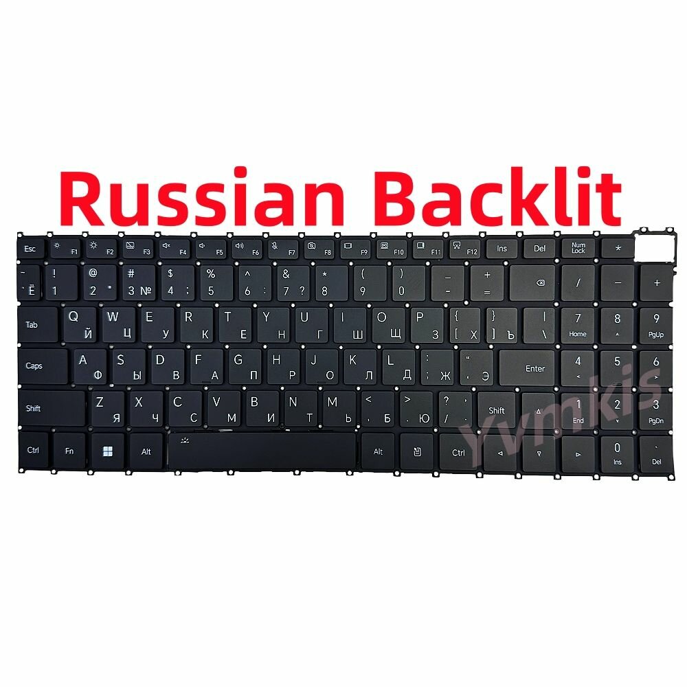 Новая Клавиатура для Honor MagicBook X16 Plus BRI-721 с подсветкой