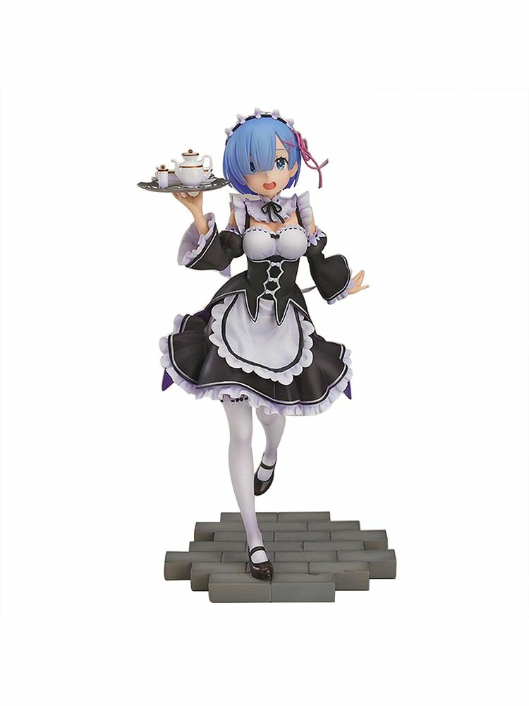 Аниме фигурка Re: Zero Жизнь с нуля в альтернативном мире Рем / Re: zero Rem figure Super cute loli maid model (22см) Подарки для болельщиков