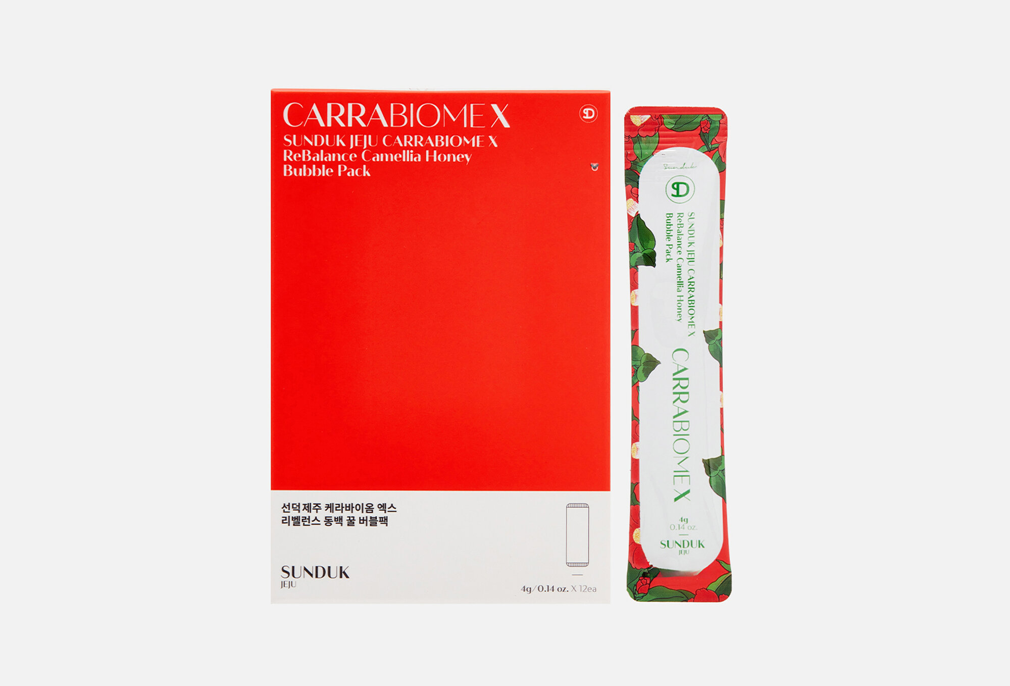 Очищающая маска для лица SUNDUK ReBalance Camellia Honey