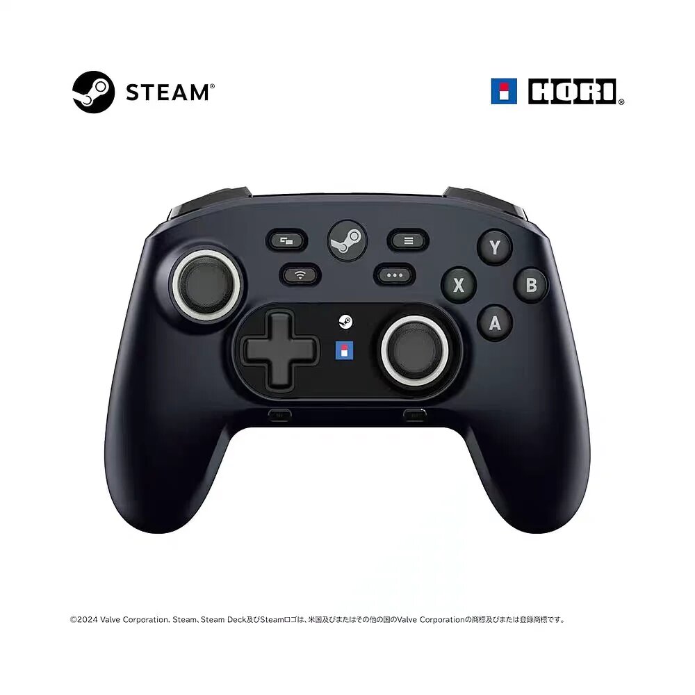 Оригинальный беспроводной контроллер Hori HPC-055 Steam Deck PC Steam Bluetooth Game Monster Hunter Wilderness Black Myth Zhong Kui