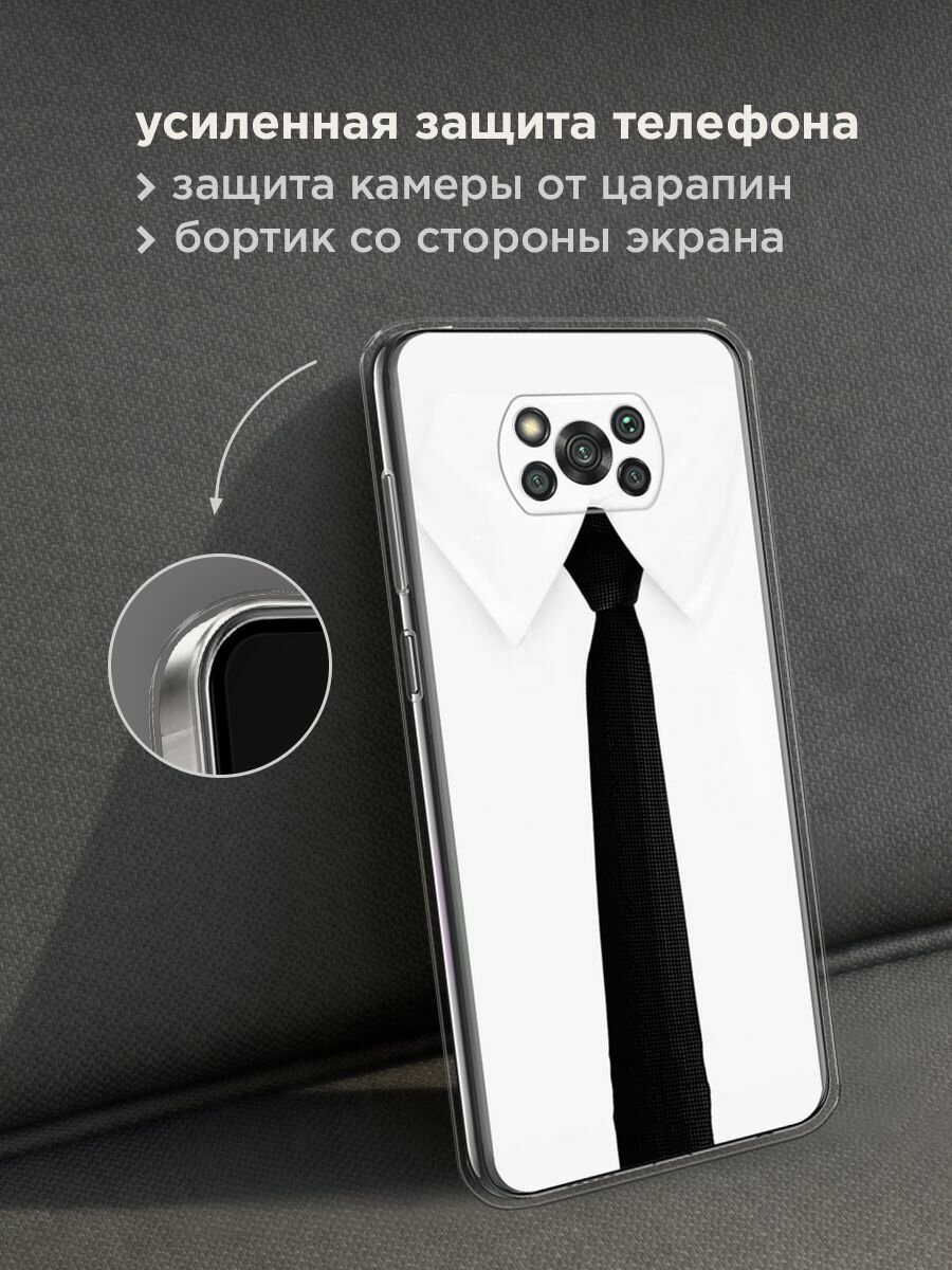 Чехол на Xiaomi Poco X3/X3 Pro / Поко X3/X3 Pro с принтом "Галстук" — фото 1