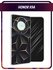 Силиконовый чехол на Honor X9A / Хонор X9A с принтом "Черные полигоны"