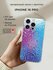 Чехол на Apple iPhone 16 Pro / Айфон 16 Про с принтом "Капли на стекле"