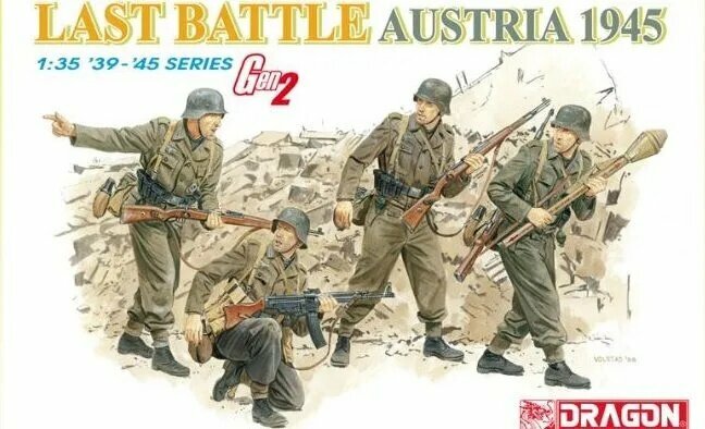 6278 Немецкие пехотинцы "Last Battle" (Austria 1945) 1/35