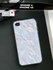 Чехол на Apple iPhone 4/4S / Айфон 4/4S с принтом "Сиреневый мрамор"
