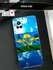 Силиконовый чехол на Vivo V21 / Виво V21 с принтом "ВДВ флаг в небесах"