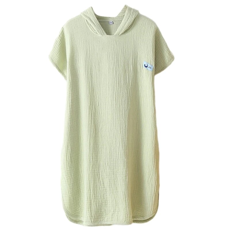 Детское банное полотенце с капюшоном, хлопковый быстросохнущий халат для использования на пляже у бассейна, B03A2SS322579-AC-150