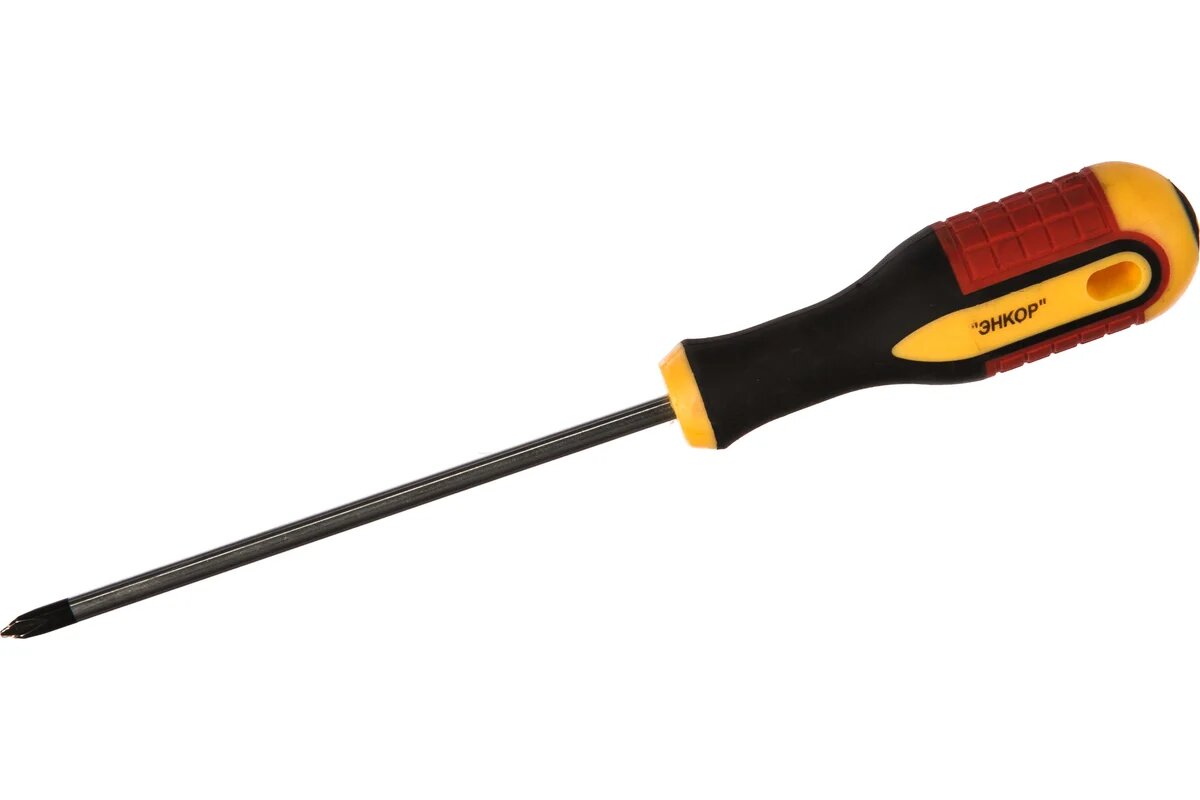 Энкор крестовая отвертка РН1x125 мм 19673 - надёжный инструмент для сборки и ремонта