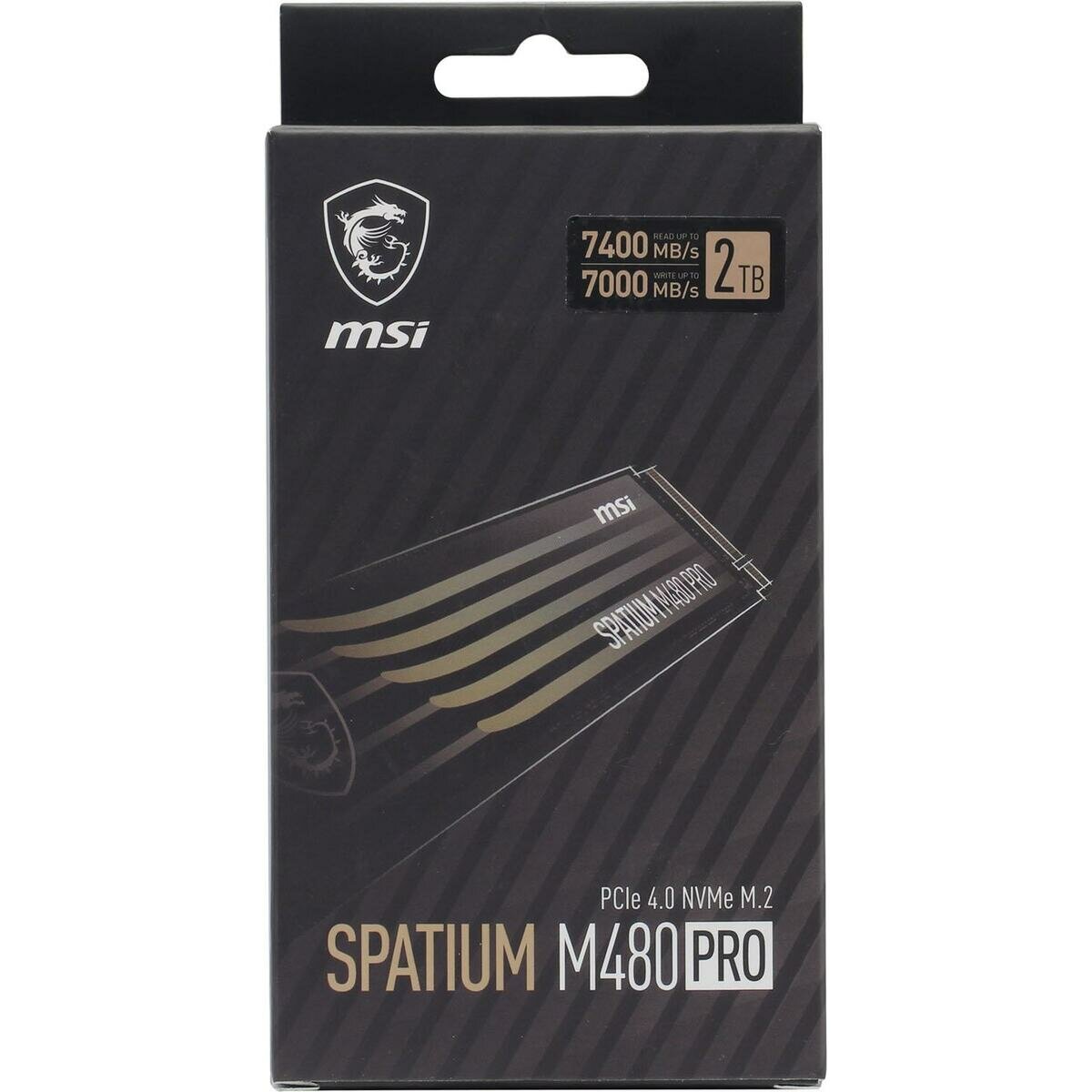 Msi SPATIUM M480 PRO PCIe 4.0 NVMe M.2 2TB