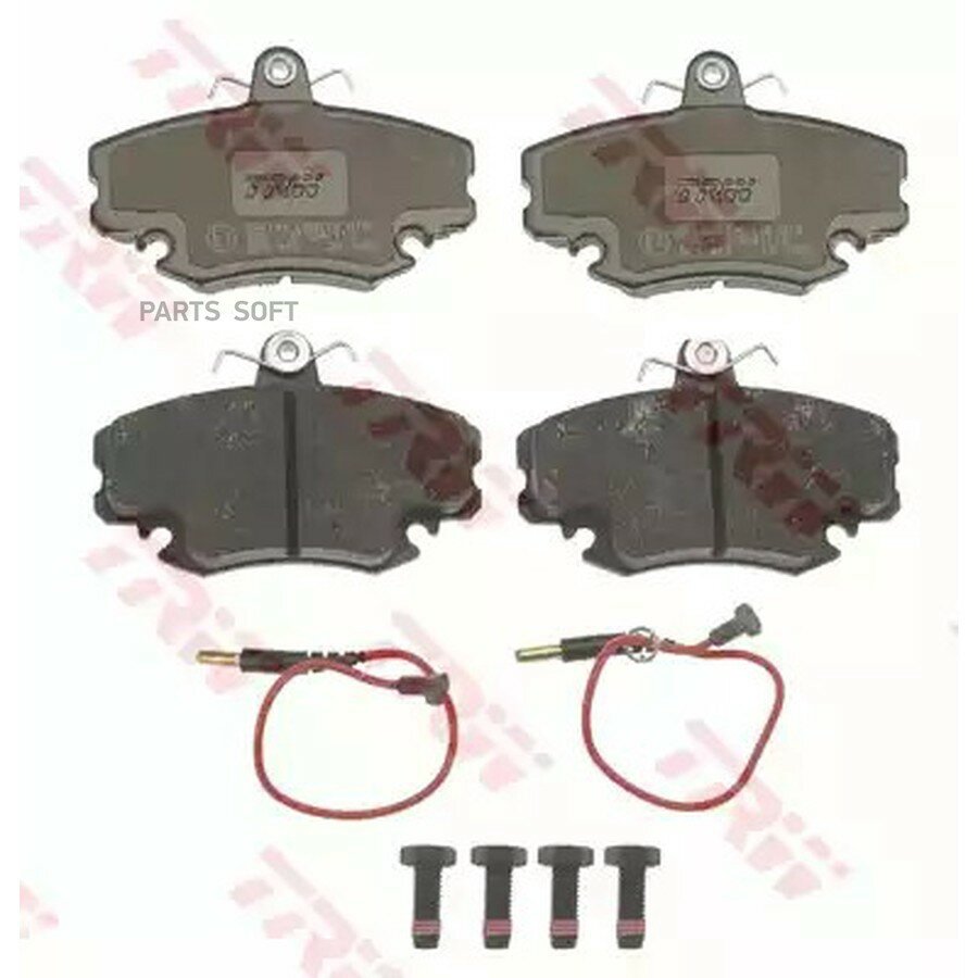 TRW Колодки тормозные дисковые
