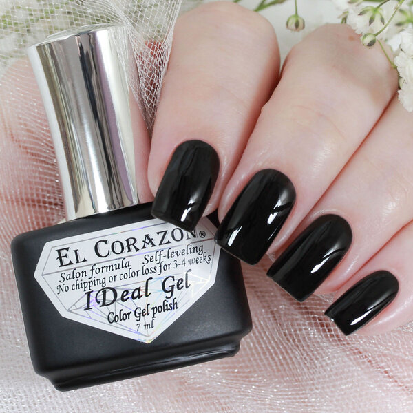 EL CORAZON Эль Коразон гель ЛАК Цвет № GL 101 черный 7 мл