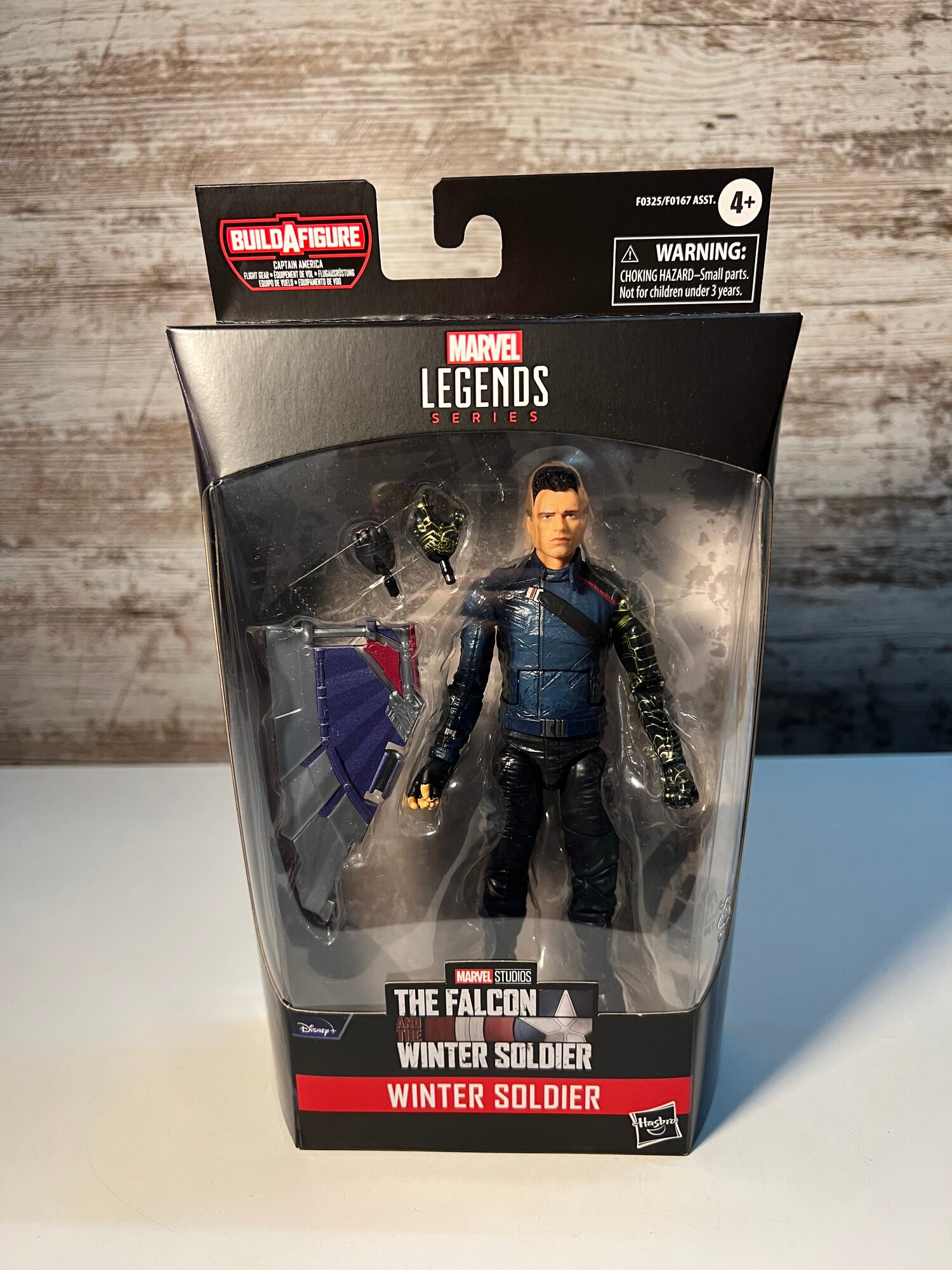 Фигурка Зимний солдат, Marvel Legends, Winter Soldier, 16 см от Hasbro