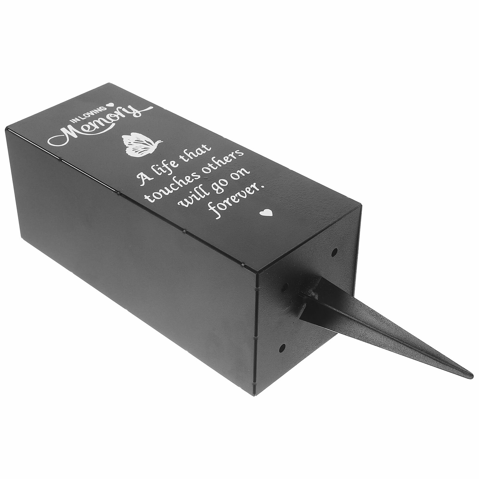 Ваза Для Могилы С Шипом, Металлическая, Для Памятных Церемоний, 1 Упаковка