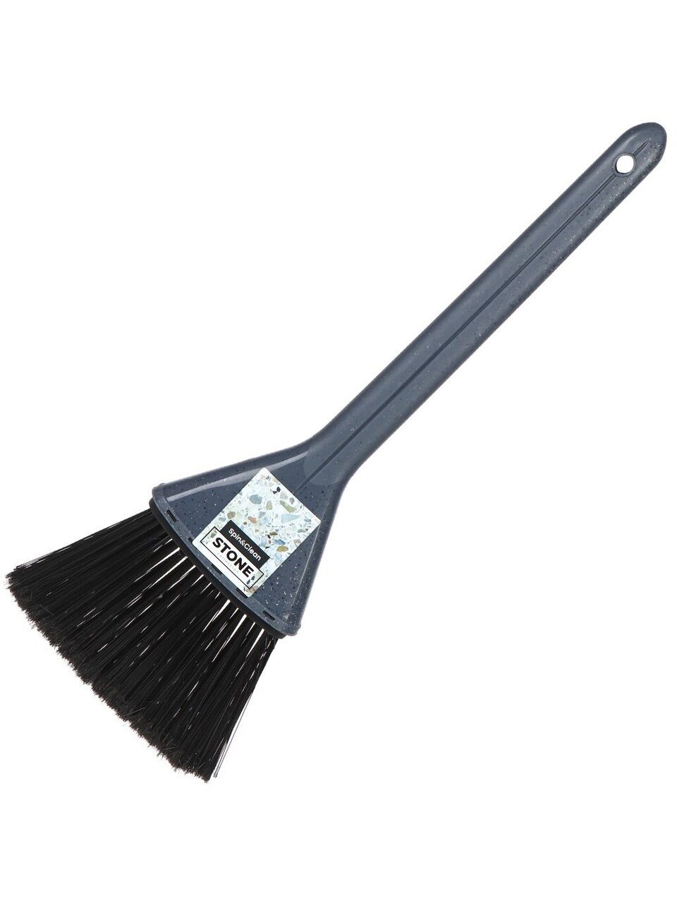 Веник Stone Spin&Clean SC570213026, темный камень, Россия