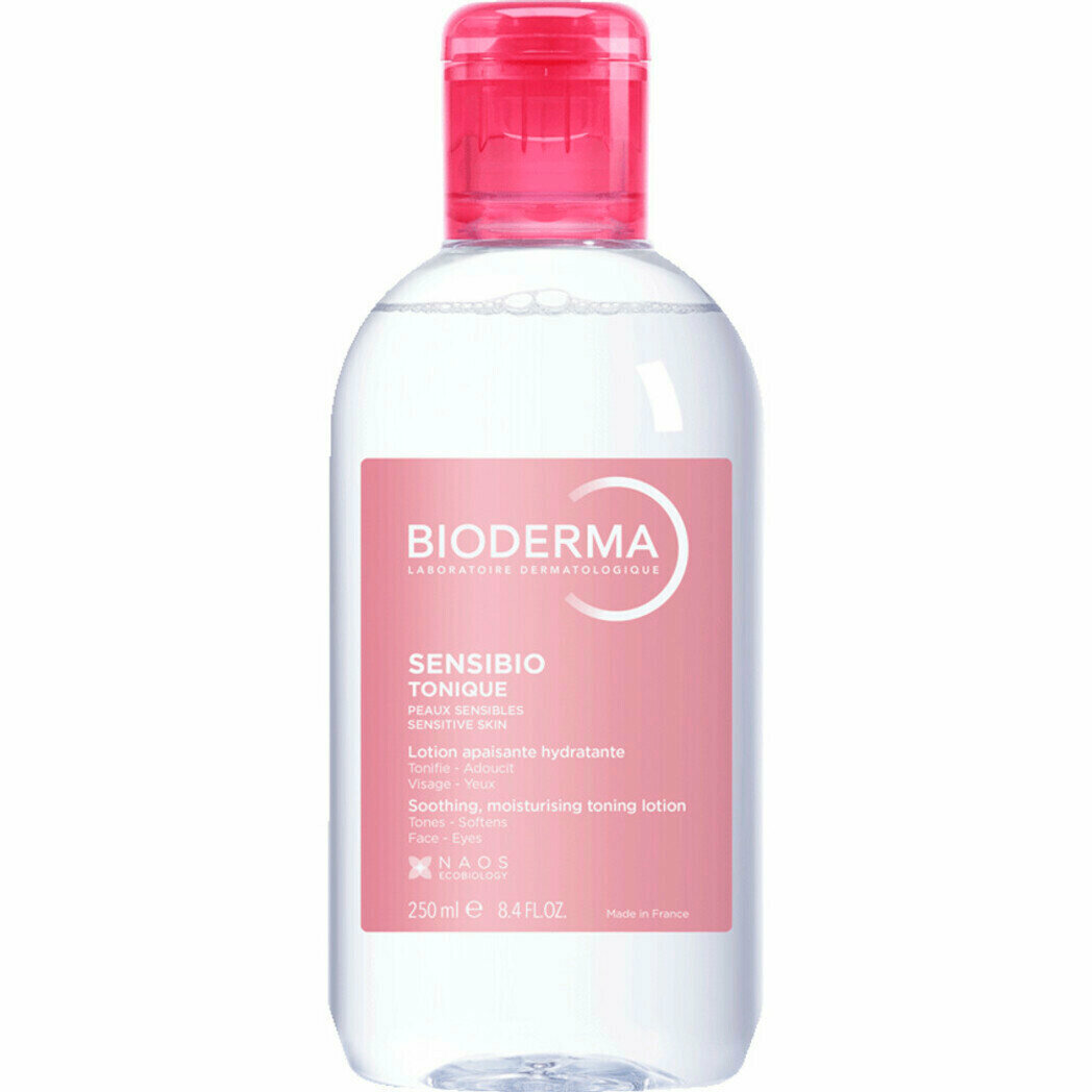 Bioderma Sensibio Тонизирующий успокаивающий лосьон для чувствительной кожи 250 мл