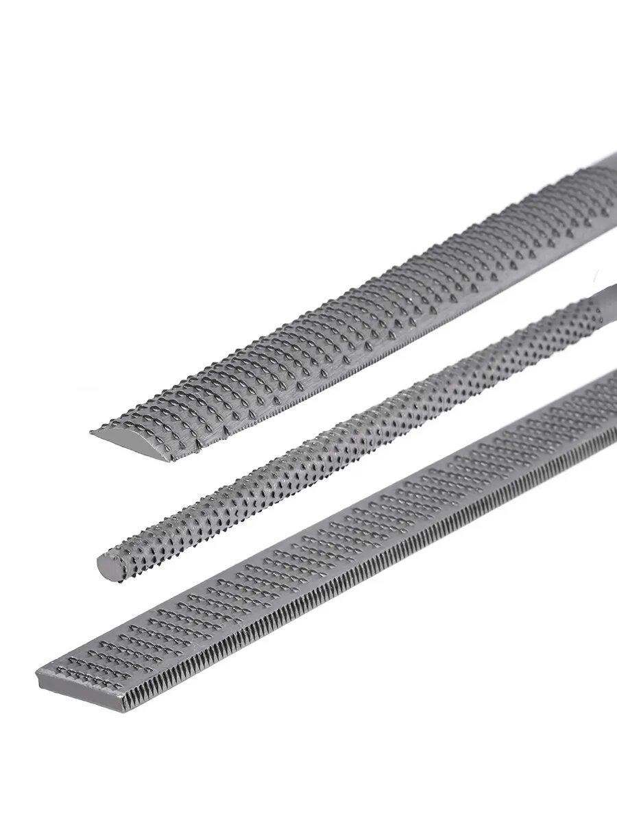 Набор рашпилей двухкомпонентная рукоятка, № 2, 200 мм