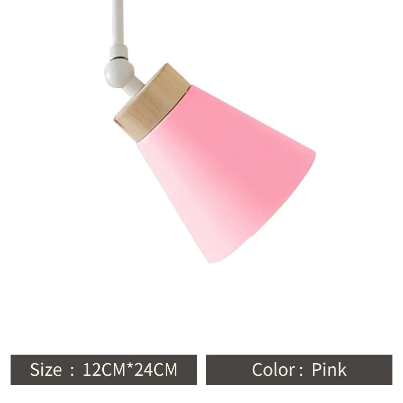 Трековый светильник WPOSTAR 9 Вт, розовый, белый, желтый, зеленый, голубой, черный, для магазина Розовый, Pink