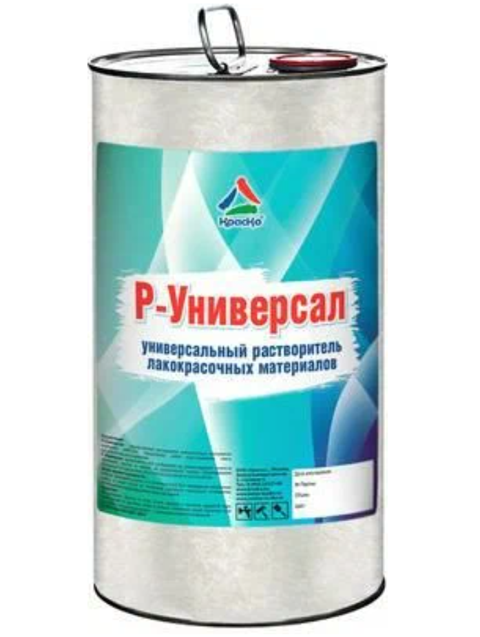 Разбавитель для ЛКМ Краско Р-Универсал 1л Универсальный / НПО Краско.