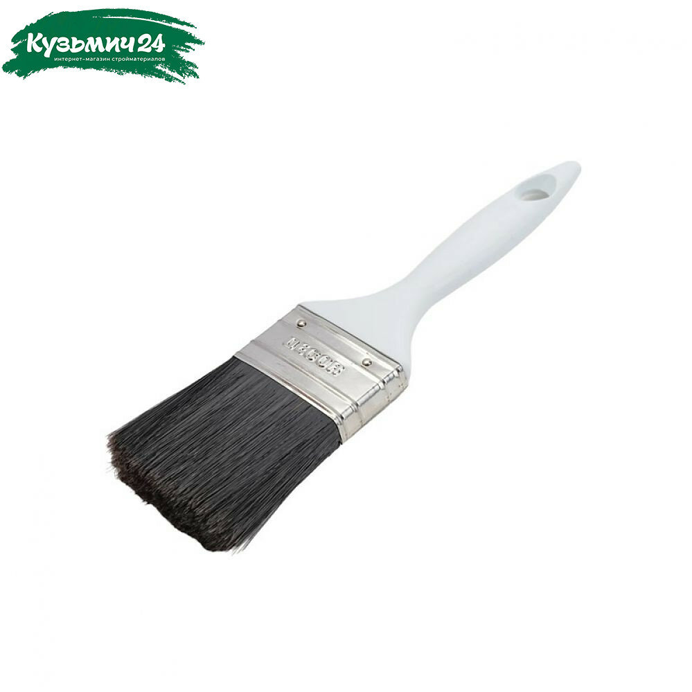 Кисть DECOR PROFI для грунта черная синтетическая щетина, пластиковая ручка 50х15мм 780-050