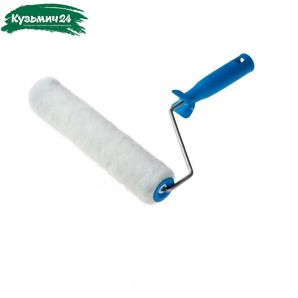 Валик малярный Акор Стандарт 201 35 624 универсальный, ролик 240 мм, ворс искусственный мех 16 мм, 1 шт.