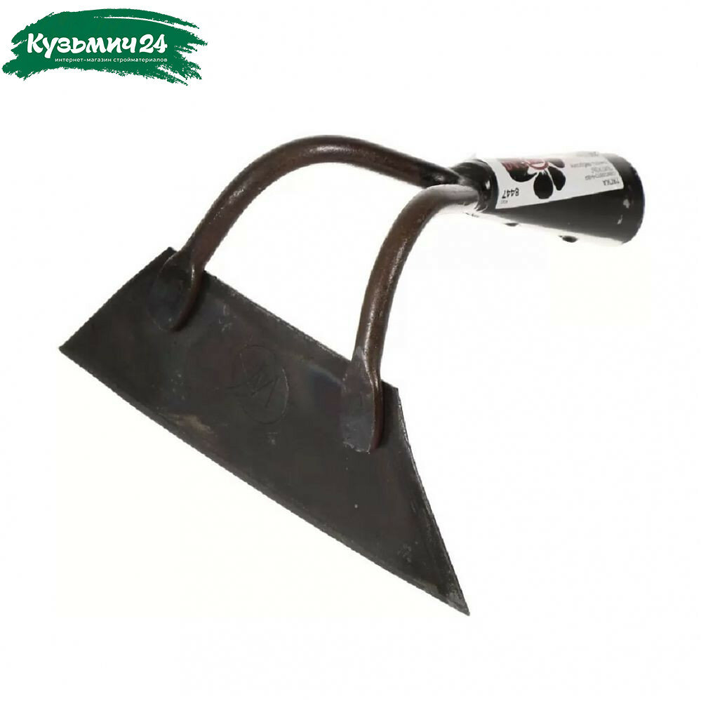 Тяпка Инструм-Агро Витязь, порошковое покрытие, заостренное лезвие, черная 200х65 мм 011020