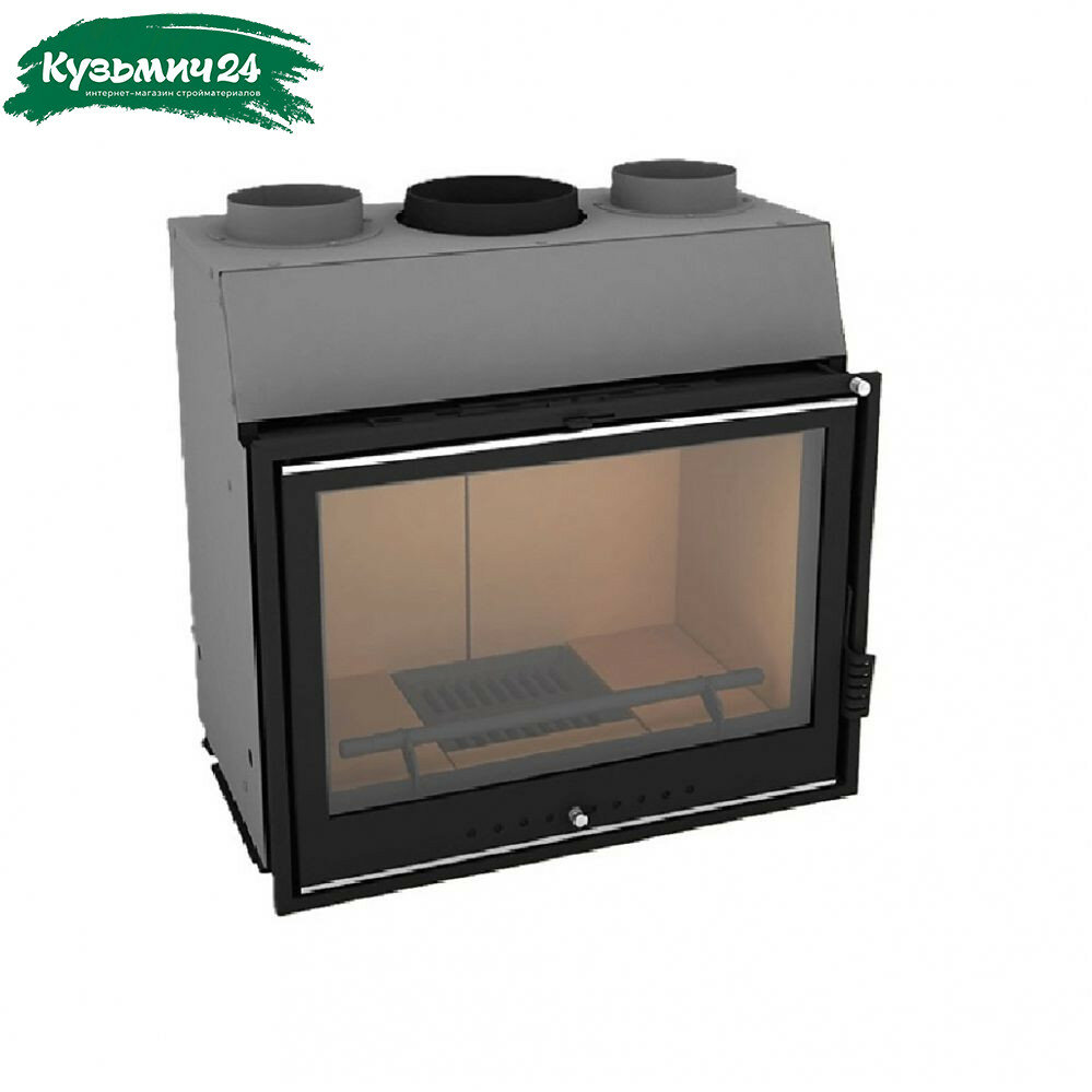 Кожух Мета Эльба 700Ш/700П для каминной топки, d 115 мм, сталь, 1 шт.