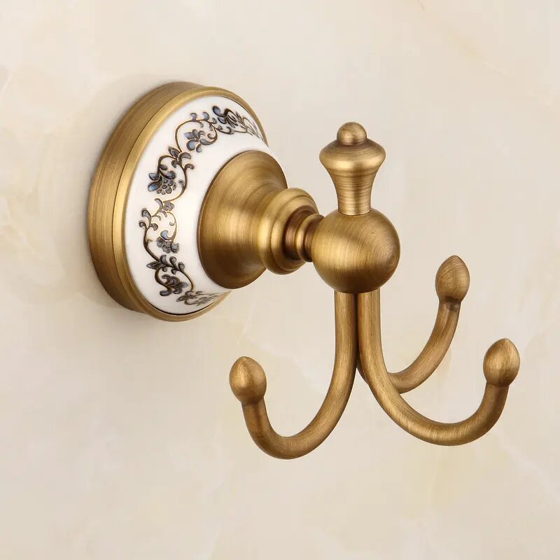 Античный матовый набор аксессуаров для ванной Kmmoun, Hook only