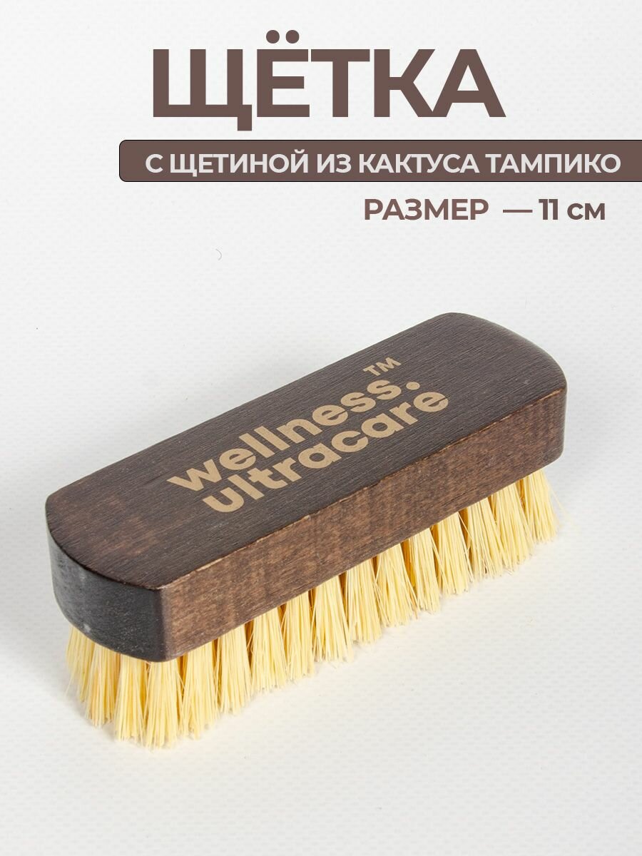 Щетка для обуви и одежды щетина Тампико