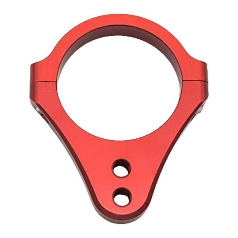 Кронштейн амортизатора рулевого управления 30-60 мм, зажим для вилки, держатель для мотоцикла и электросамоката, легкая установка, красный