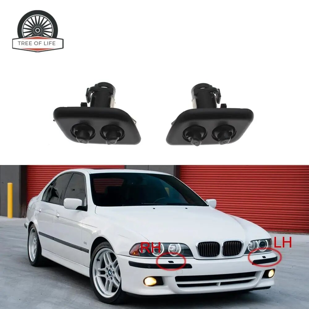 61678360662 61678360661 Форсунка омывателя фар для BMW 5 серии E39 525i 525iT 528i 528iT 530i 540i 540iT set
