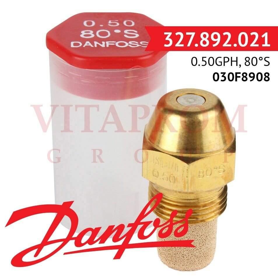 Форсунка Danfoss 0.50GPH, 80S, 030F8908