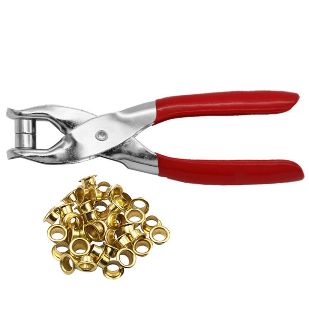 Дырокол из углеродистой стали для изготовления металлических люверсов, для рукоделия