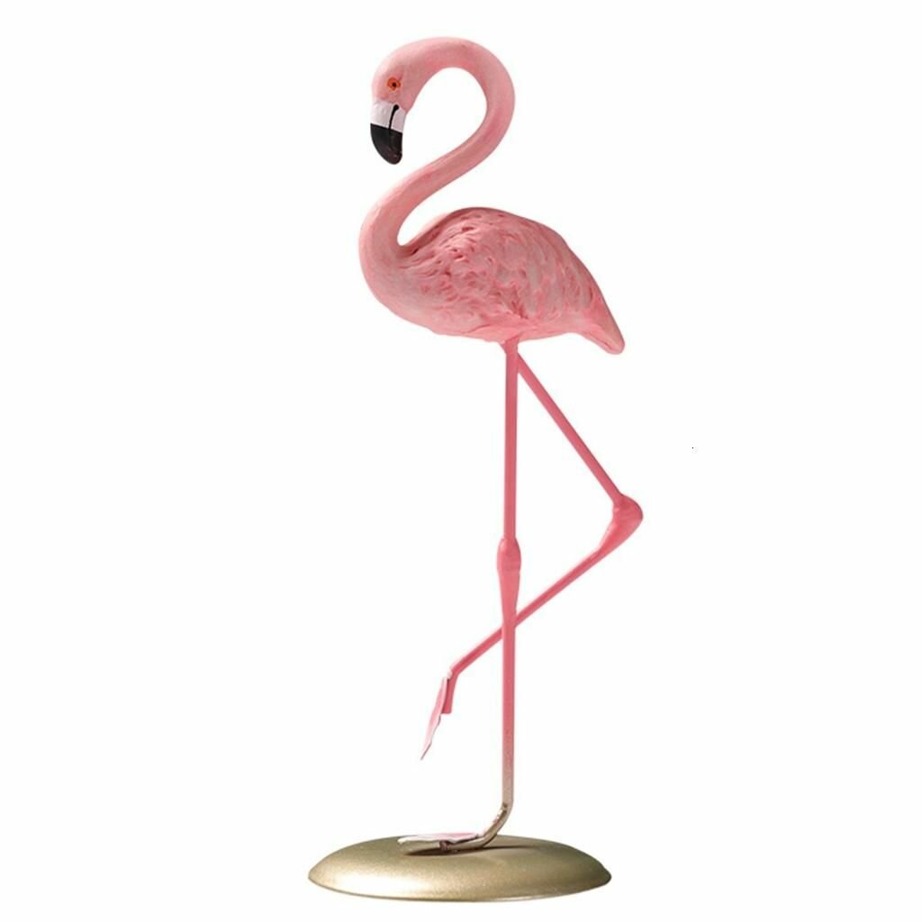 Мягкое украшение из смолы Nordic Flamingo Soft Decoration для рабочего стола-Прогулка с Фламинго