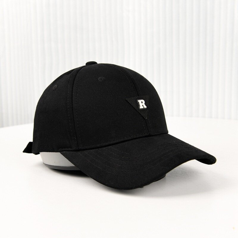 Мужская шляпа с логотипом R, летняя бейсболка с буквенным принтом, новая спортивная модная шляпа от солнца, корейская версия, солнцезащитная шляпа
