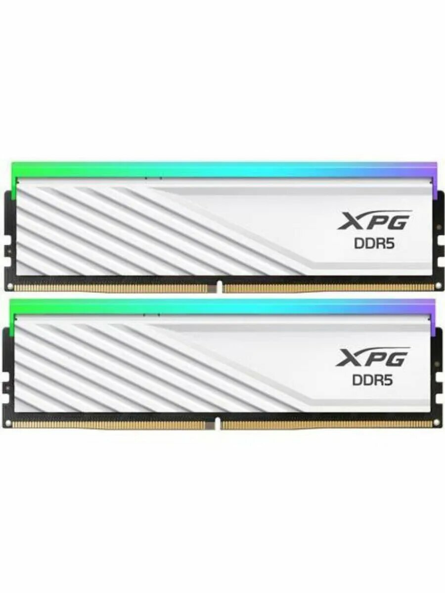 Память DDR5 16GB 6400MHz A-Data AX5U6400C3216G-DTLABRWH XPG Lancer Blade RGB RTL Gaming PC5-51200 CL